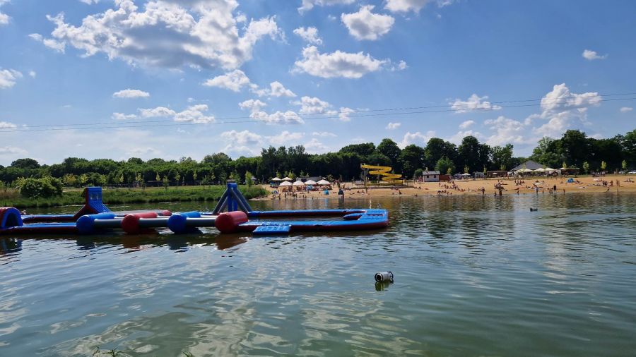 Tor przeszkód na wodzie w Lisowicach [ZDJĘCIA]