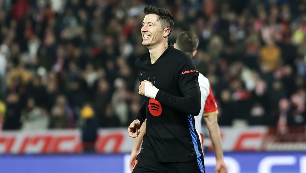 Robert Lewandowski zapisał się w historii Barcelony. Strzelił gola ...