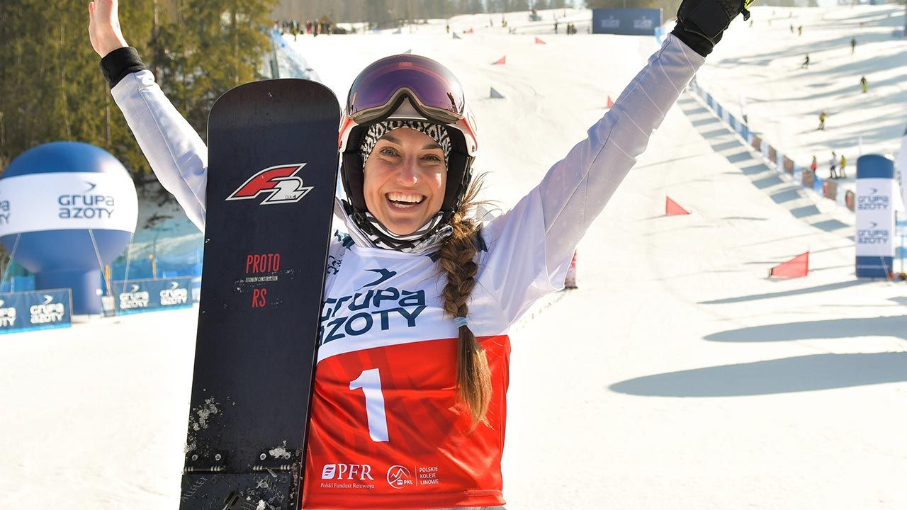 Snowboard: Aleksandra Król-Walas wygrała zawody Pucharu Świata w ...