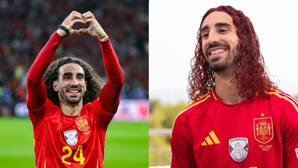 Marc Cucurella po zdobyciu mistrzostwa Europy pofarbował włosy na ...