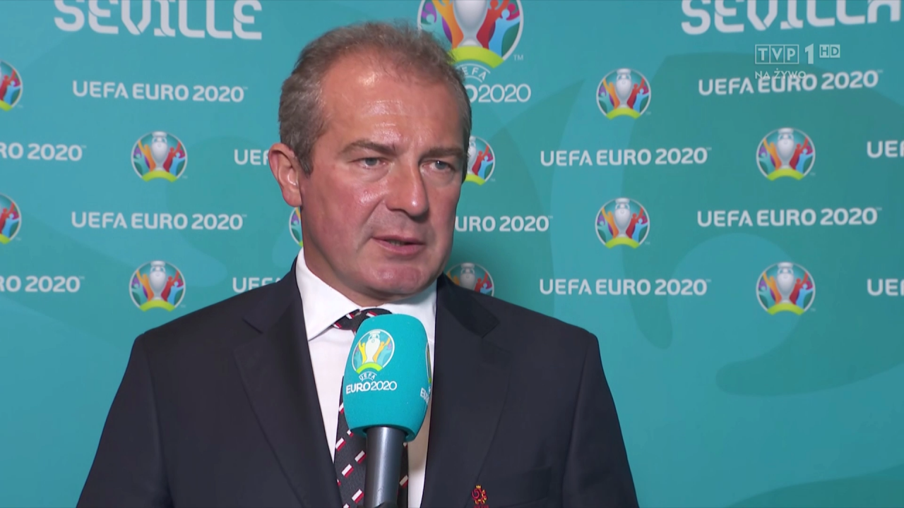 Wiceprezes PZPN Marek Koźmiński po meczu Polska - Hiszpania | TVP SPORT