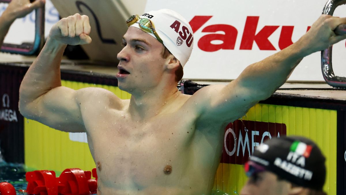 Leon Marchand z rekordem świata w pływaniu. Kacper Stokowski i ...