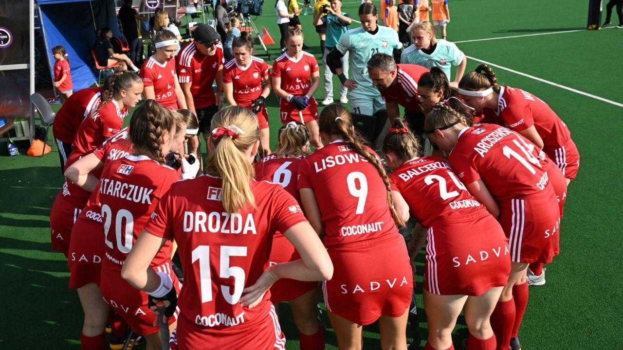 Polskie hokeistki na trawie wygrały z Chorwatkami w mistrzostwach Europy drugiej dywizji | TVP SPORT