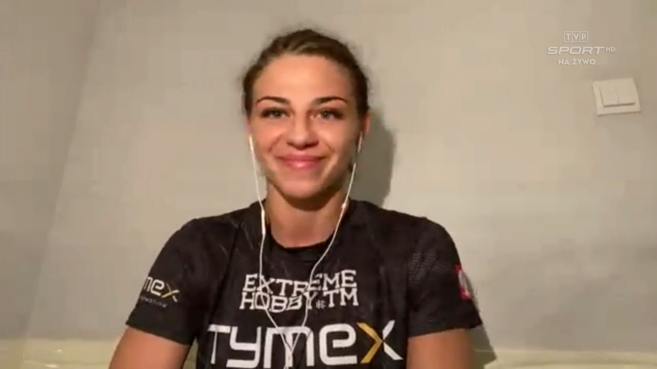 Laura Grzyb przed walką z Enerolisą De Leon na gali Tymex Boxing Night ...