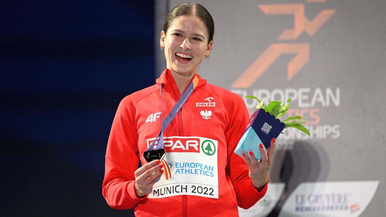 Mistrzostwa Europejskie, lekkoatletyka. Pia Skrzyszowska odebrała złoty medal | TVP SPORT