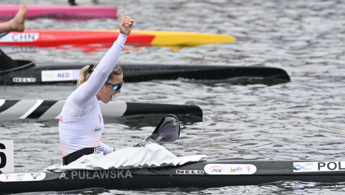Kajakarstwo. Anna Puławska odniosła zwycięstwo w olimpijskiej konkurencji K1 500 m na zawodach ...