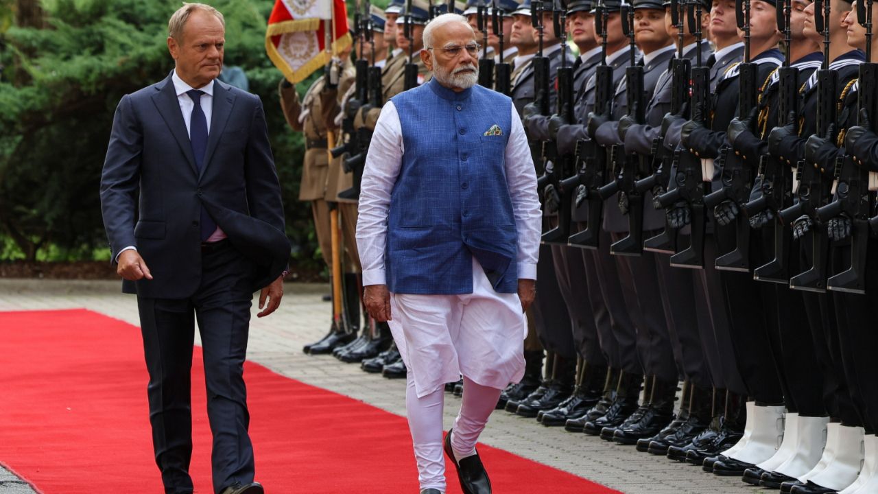 Premier Indii w Warszawie. Spotkania z prezydentem i premierem Polski ...