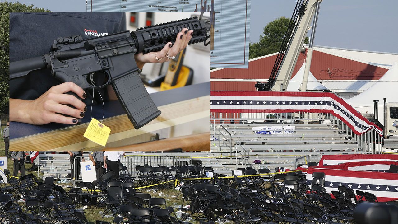 Zamach na Trumpa. Strzały oddano z karabinu AR-15. Taką broń miał ...