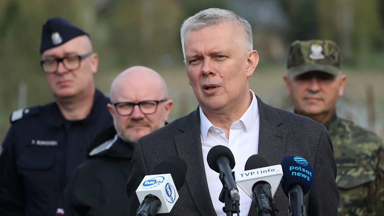 Szef MSWiA, koordynator służb specjalnych Tomasz Siemoniak o przejściu drogowym na granicy z ...