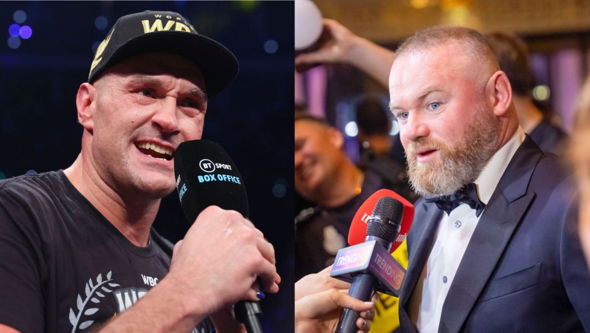 Wayne Rooney będzie... sparingpartnerem Tysona Fury'ego | TVP SPORT