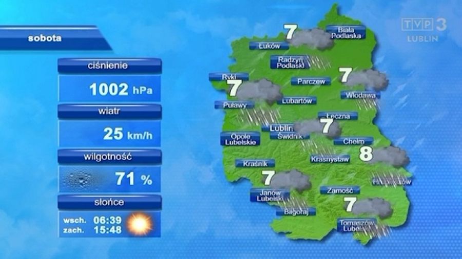 Prognoza pogody: 11 listopada 2023 Prognoza pogody: 11 listopada 2023