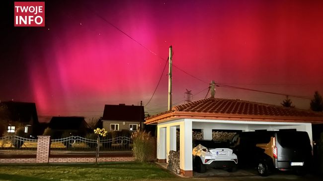 Silna burza geomagnetyczna. Nad Polską może pojawić się zorza | TVP INFO