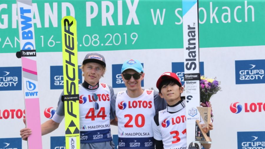 Letnia GP w skokach: Stoch pierwszy, Kubacki drugi w Zakopanem Letnia GP w skokach: Stoch pierwszy, Kubacki drugi w Zakopanem