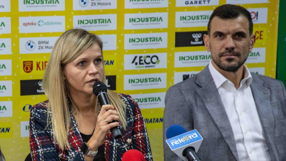 Prezes klubu Industria Kielce Magdalena Szczukiewicz o transferach ...