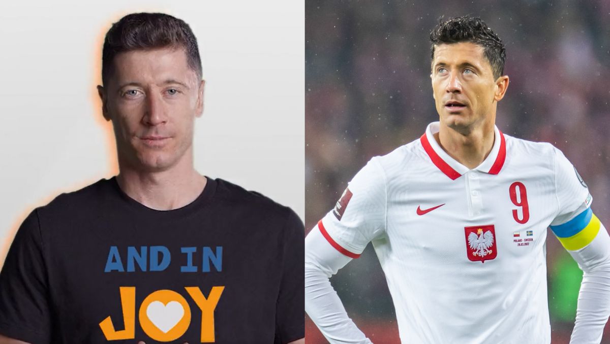 Reprezentacja Polski. Robert Lewandowski w kampanii FIFA "Futbol ...