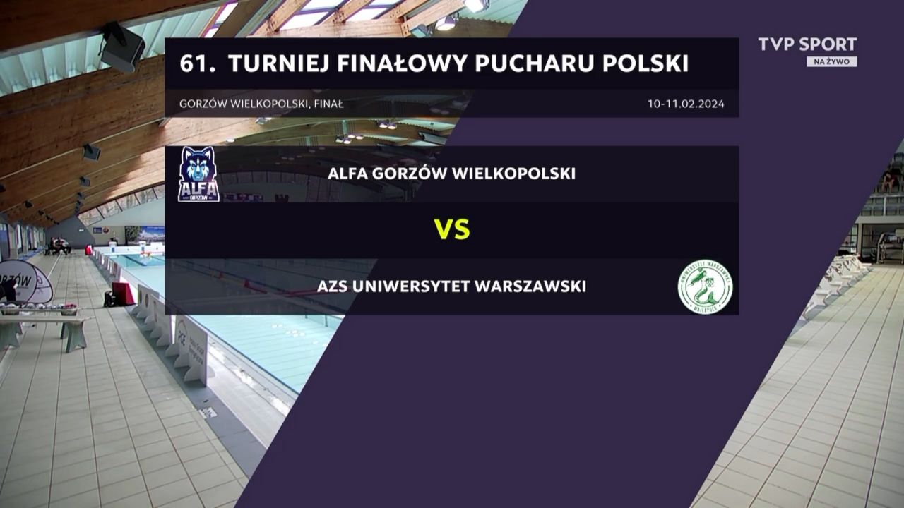Piłka wodna, Puchar Polski: finał ALFA Gorzów Wielkopolski – Nekera AZS ...