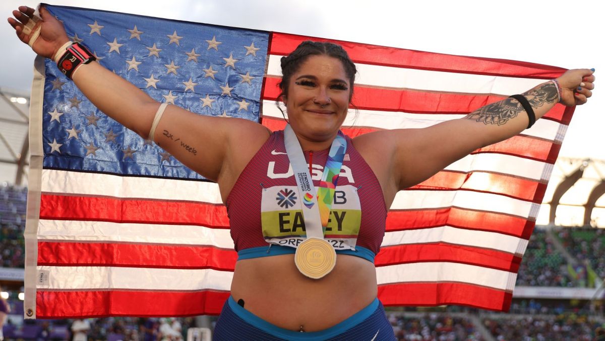 MŚ w Eugene. Chase Ealey ze złotym medalem w pchnięciu kulą | TVP SPORT
