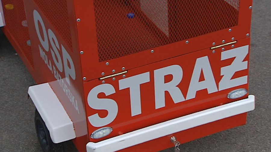 Mini wóz strażaków