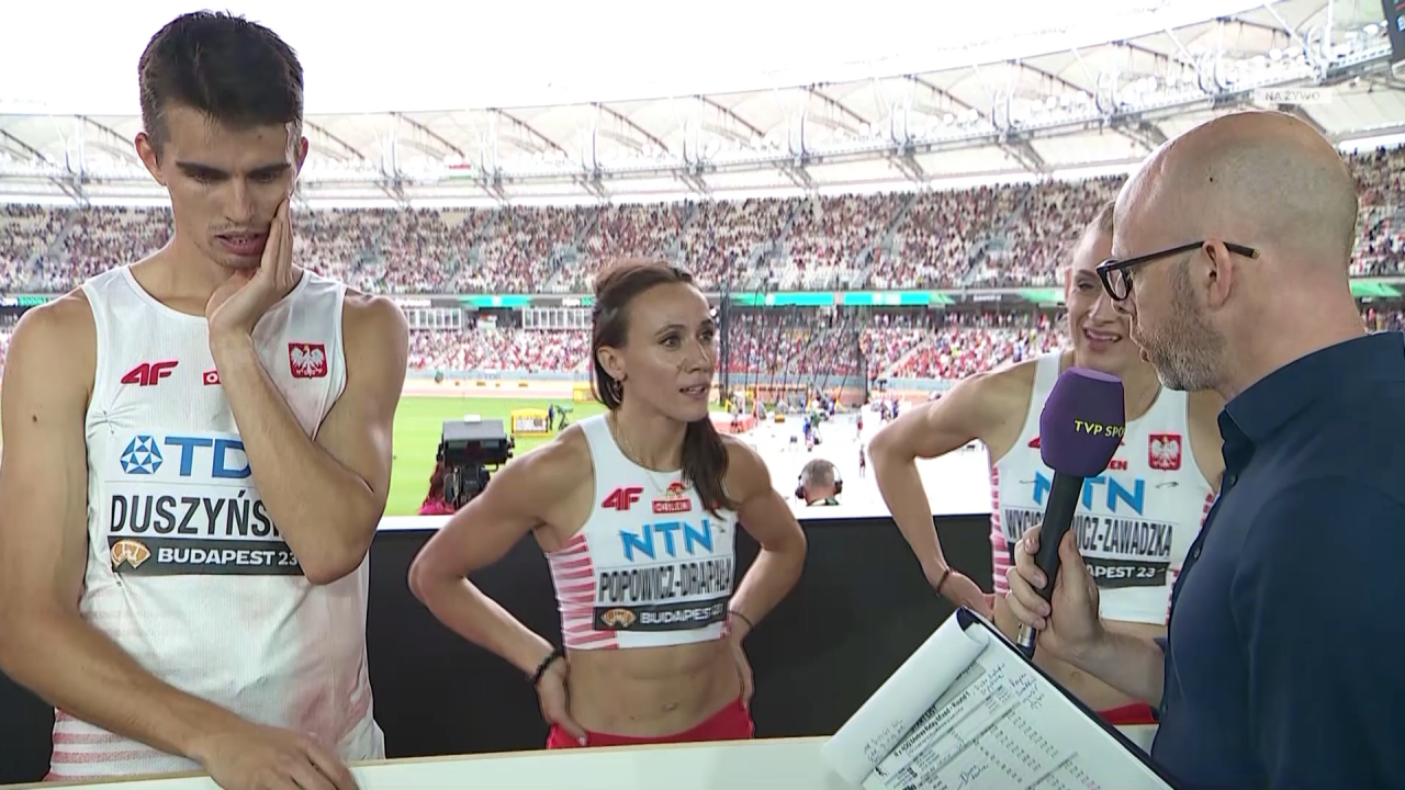 MŚ w lekkoatletyce 2023. Wyciszkiewicz-Zawadzka: biegałam sztafetę tyle lat i coś takiego ...