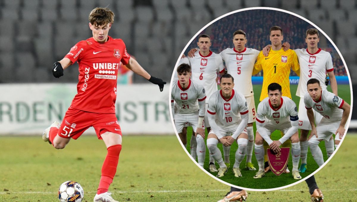 Strzela piękne gole i urodził się pod Warszawą. Myślał o grze dla ...