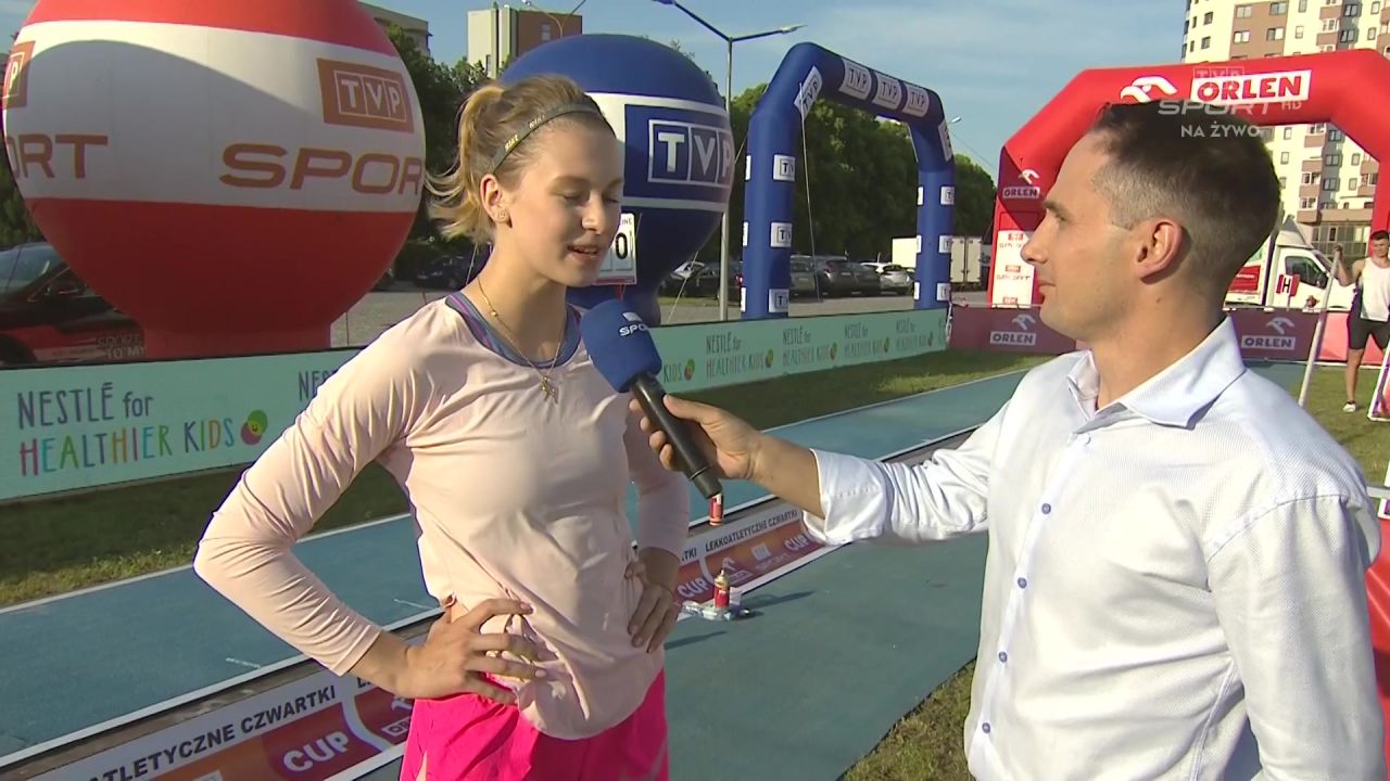 Orlen TVP Sport Cup. Victoria Kalitta, zwyciężczyni konkursu skoku o ...