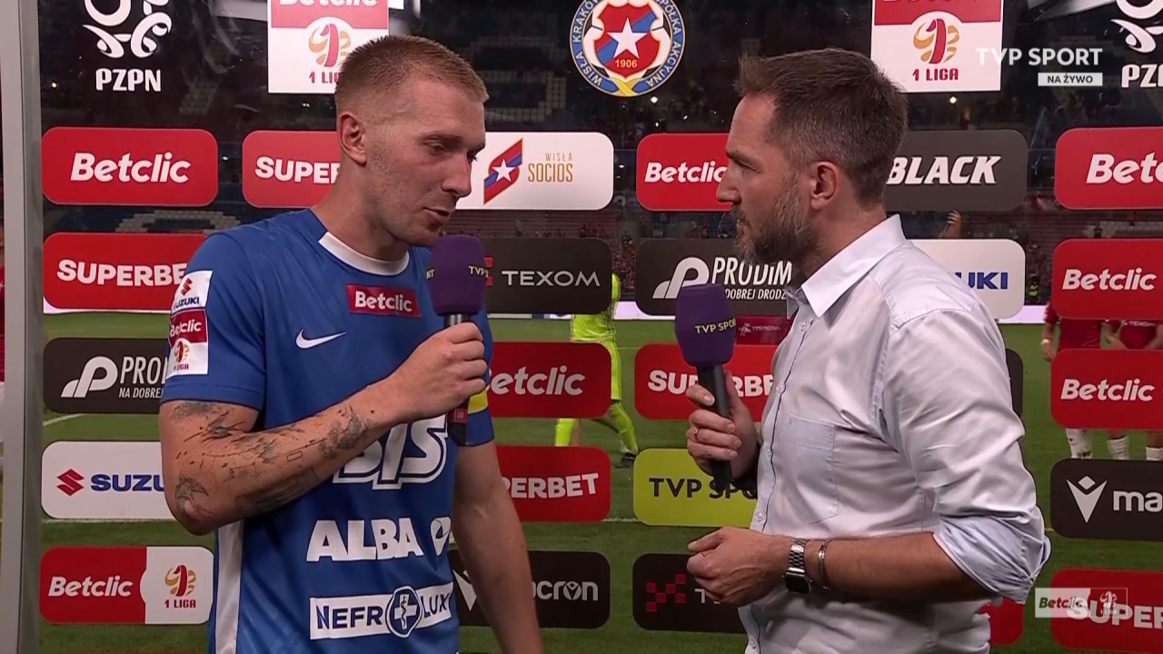 Szymon Szymański: wolałbym nie strzelić tego gola, a wygrać mecz [WIDEO ...