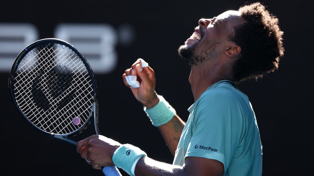 Tenis. Gael Monfils pokonał Taylora Fritza w Australian Open | TVP SPORT