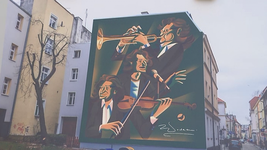 Mural Wodeckiego. Tak ma wyglądać upamiętnienie artysty