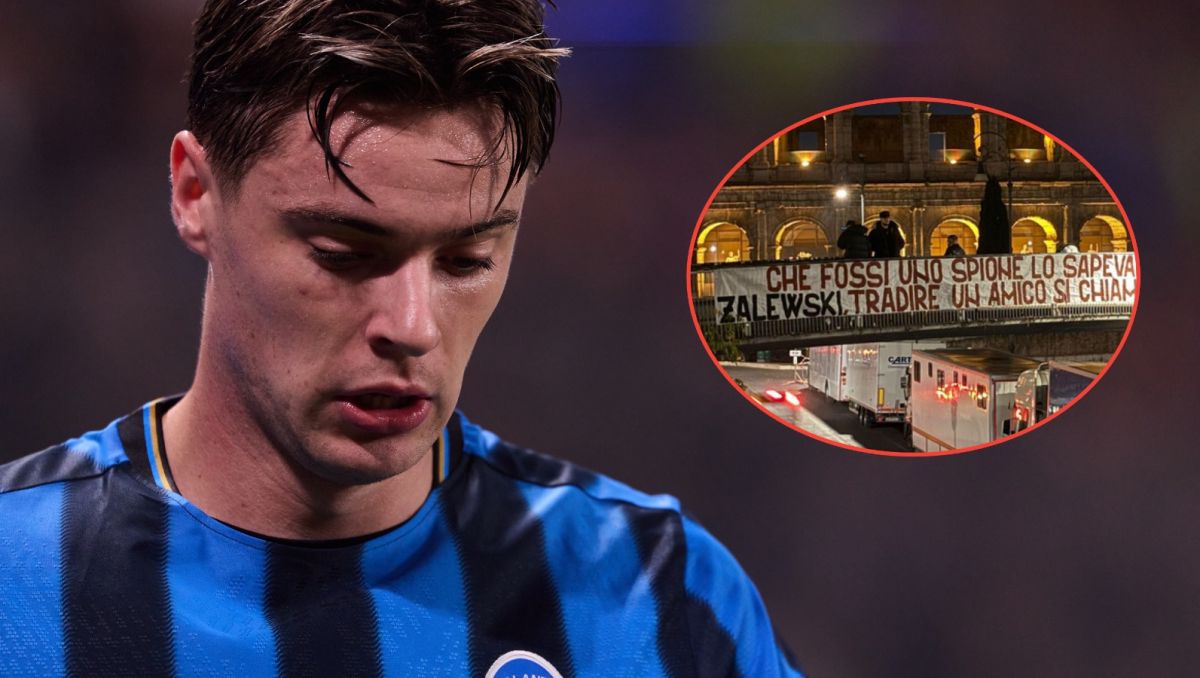 Nicola Zalewski adresatem transparentu kibiców Romy. "Wiedzieliśmy, że ...