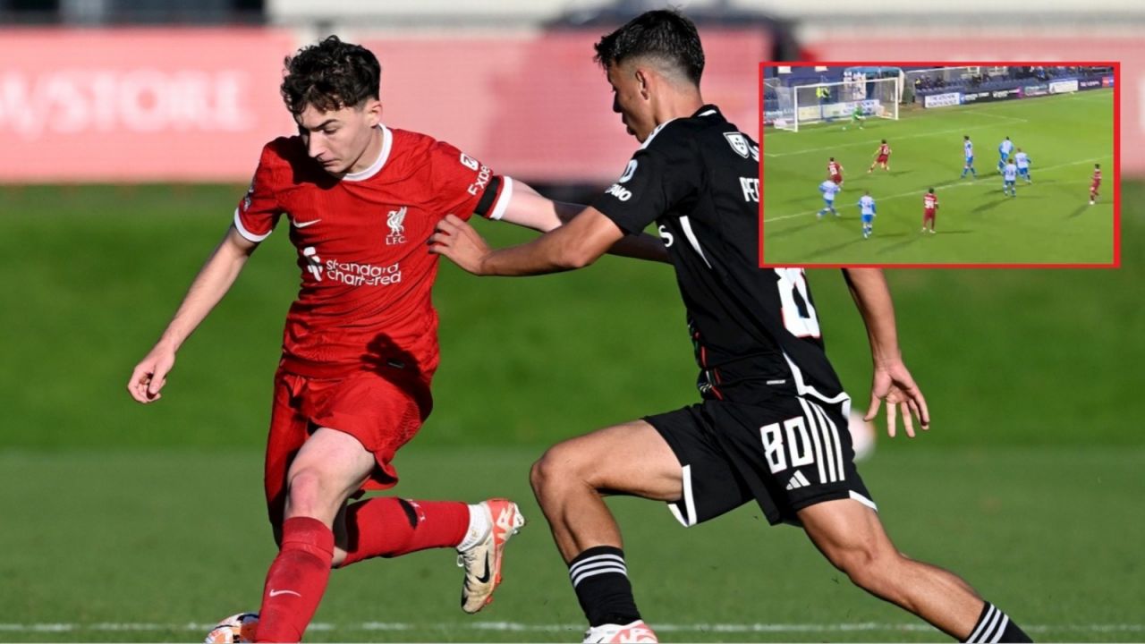 Premier League U21. Mateusz Musiałowski z pięknym golem dla Liverpoolu. Klub pochwalił się ...