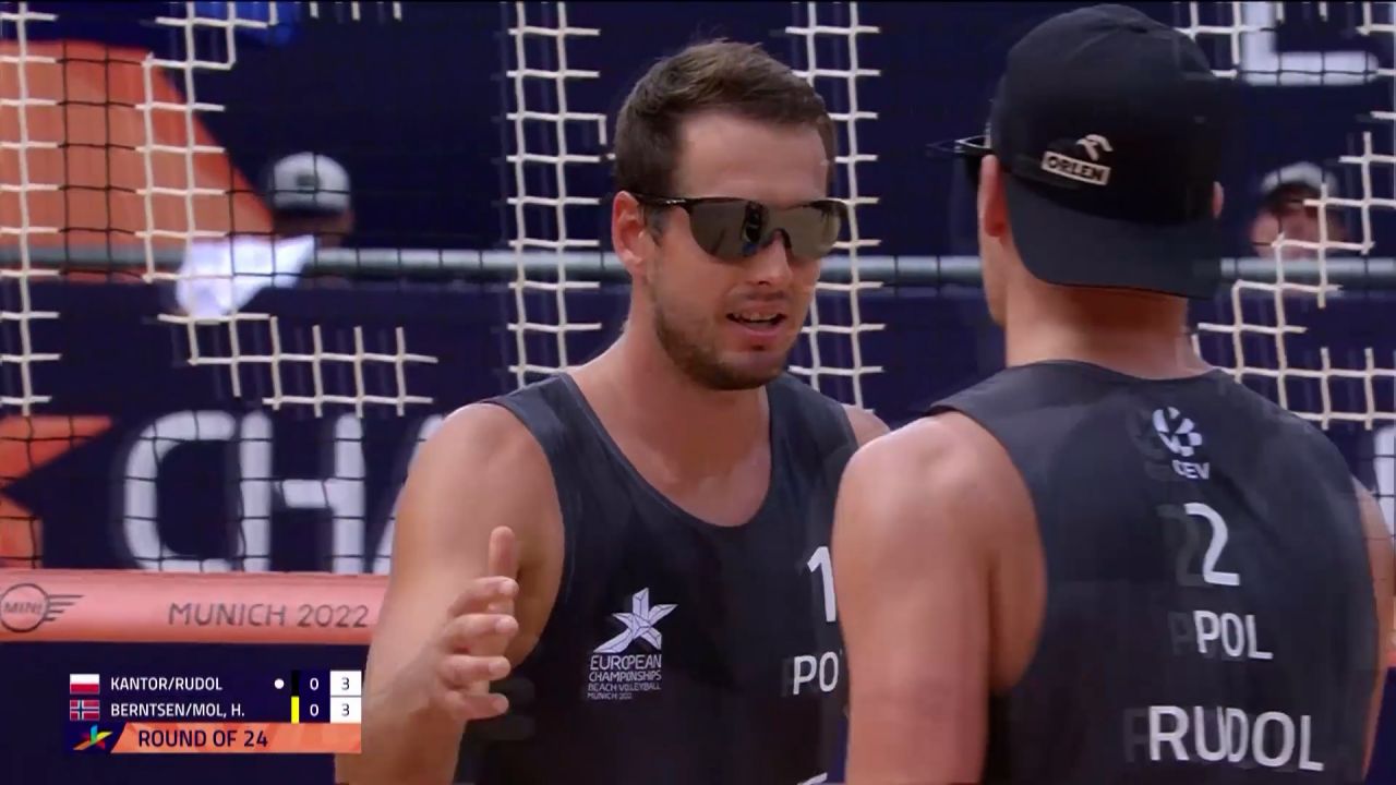 ME. Siatkówka plażowa, 1/16 finału: Piotr Kantor/Maciej Rudol – Mathias ...