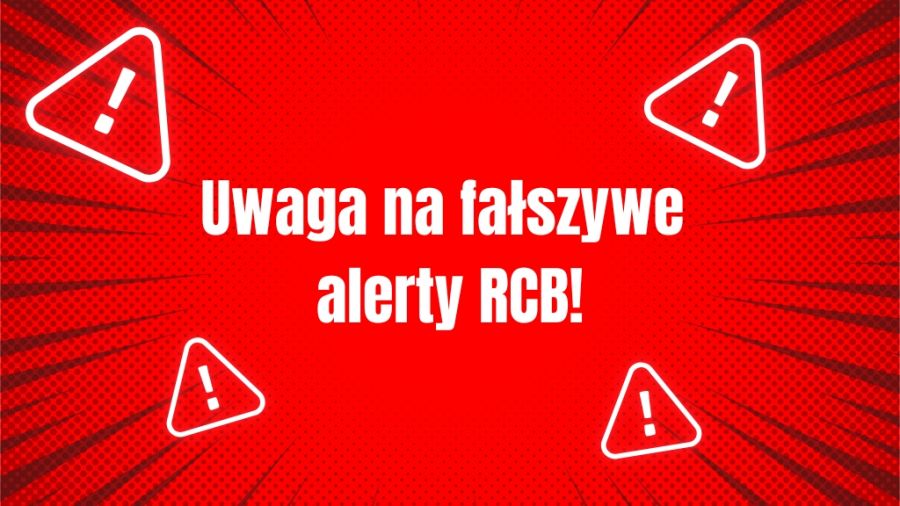 Fałszywe alerty RCB. Sms-y dotyczące powodzi z groźnymi linkami