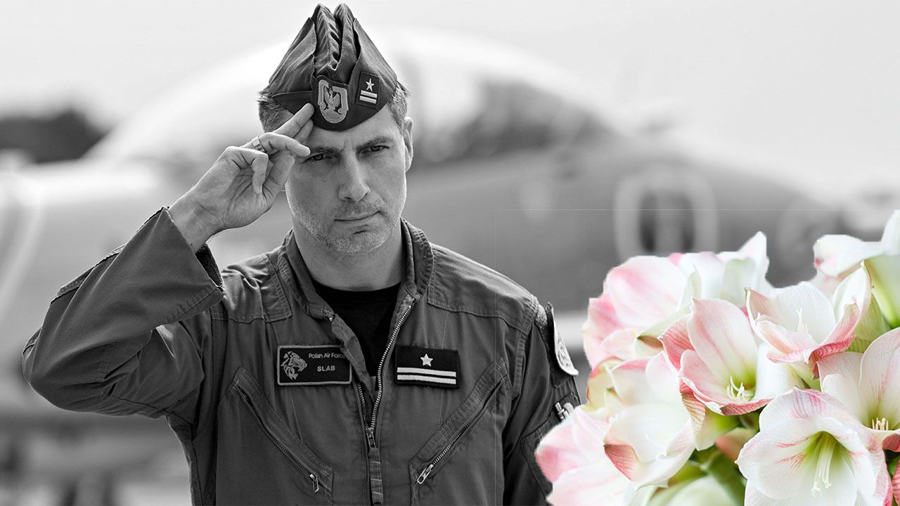 tragiczna śmierć pilota f-16. pogrzeb mjr. pil. Macieja „Slaba ...