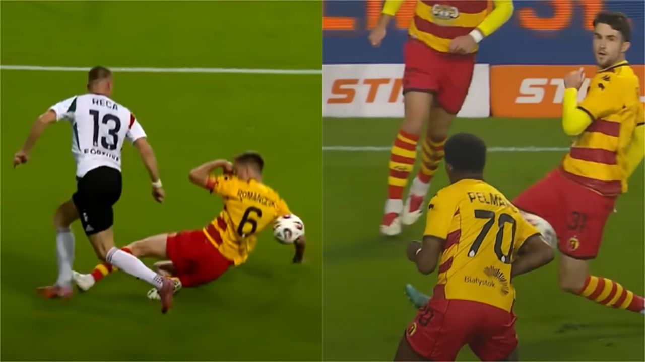 Kontrowersje w meczu Legia – Jagiellonia. Czy Legii należały się dwa rzuty karne? | TVP SPORT