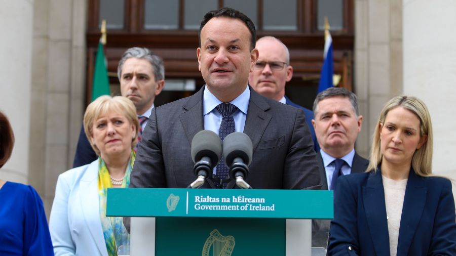 Irish soon-to-be PM speaks on Irish unity