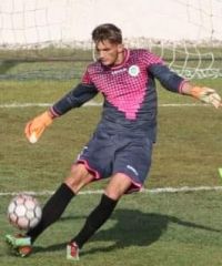 Romeo Harizaj - bramkarz KF Tirana, Albania