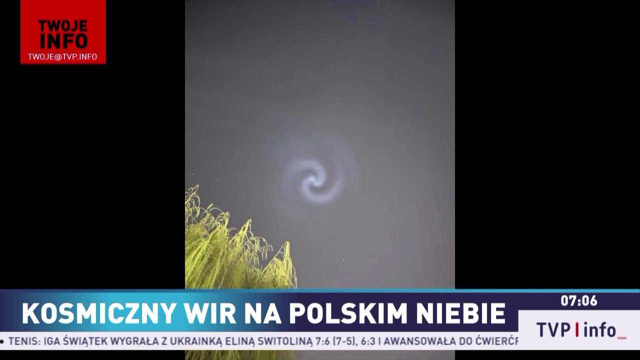 Kosmiczny wir nad Polską | TVP INFO