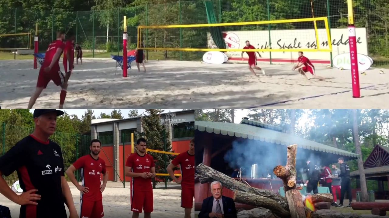 Zgrupowanie i integracja siatkarzy w Spale. Wspólny grill i belgijska ...