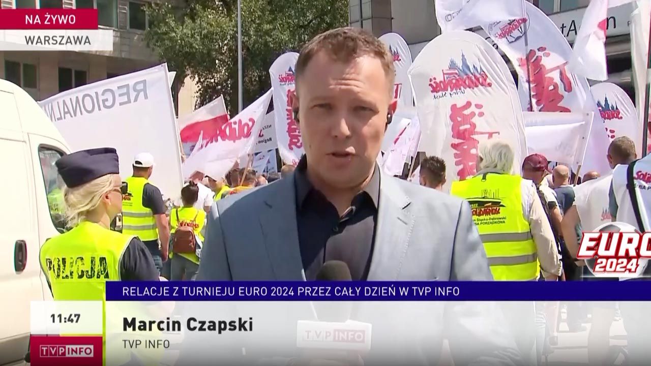 PKP Cargo. Protest pracowników, niewykluczone blokady torów | TVP INFO