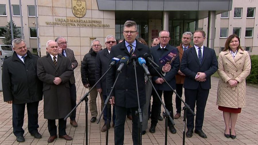 Posłowie i radni PiS w Rzeszowie i Przemyślu zachęcali do głosowania na Karola Nawrockiego