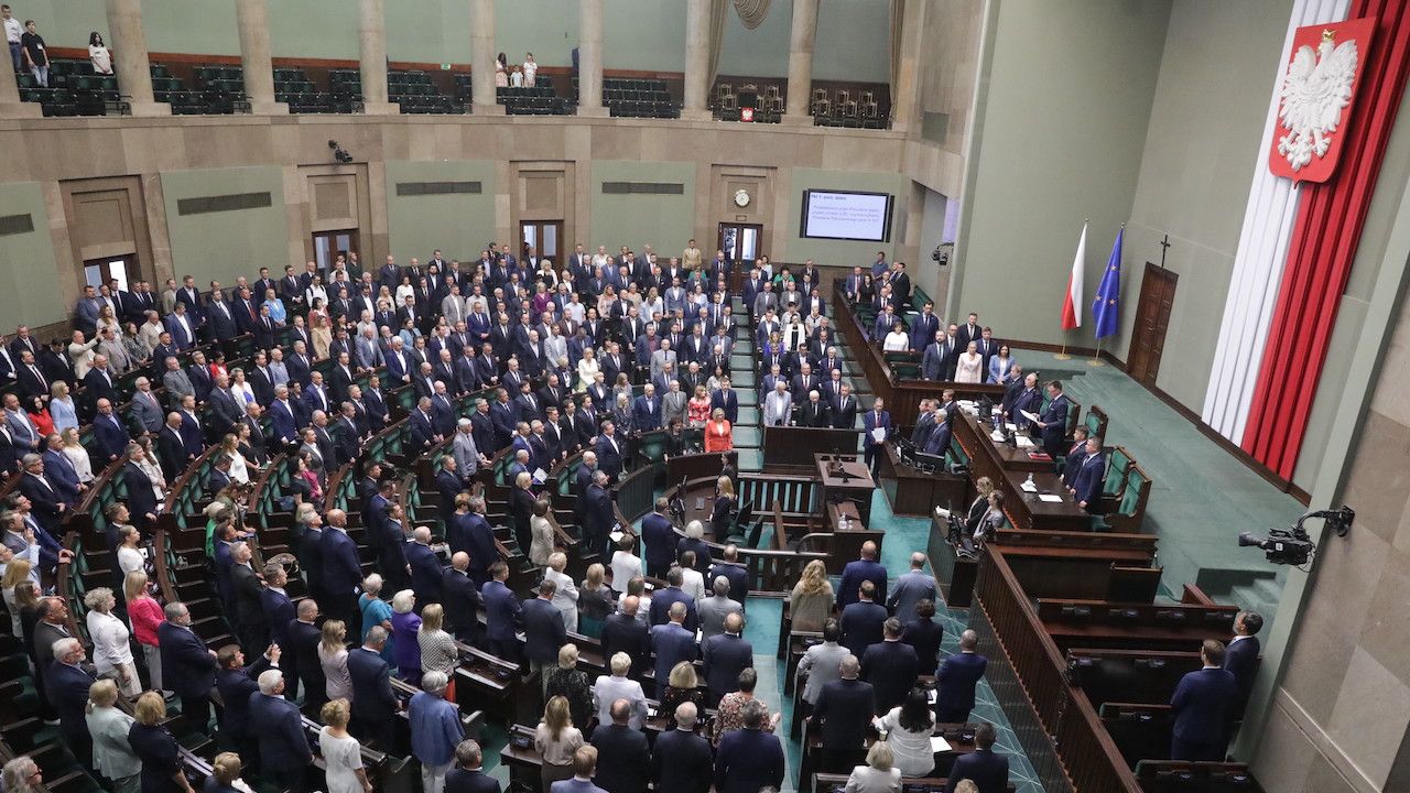 Obrady Sejmu. 24.07.2024 OGLĄDAJ ONLINE TRANSMISJA | TVP INFO