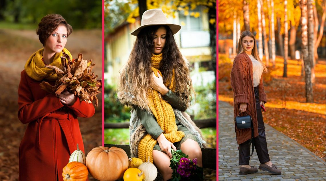 Wszystkie odcienie dyni: jesienne inspiracje w kolorach dyni w damskiej ...